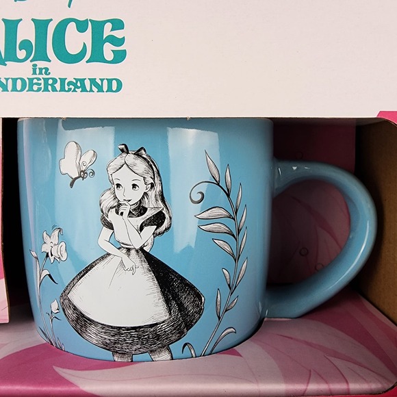 Disney | Dining | Disney Alice In Wonderland Mug And Tea Infuser Set ...